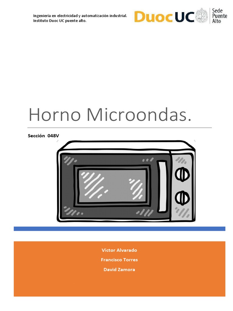 Informe de Microondas | PDF | Microondas | Ciencias fisicas