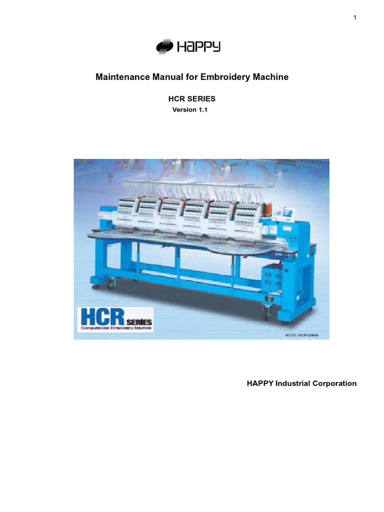 Manual Maintenance Hcr1 | PDF