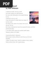The Vietnam Wall: Poem by Alberto Rios | PDF