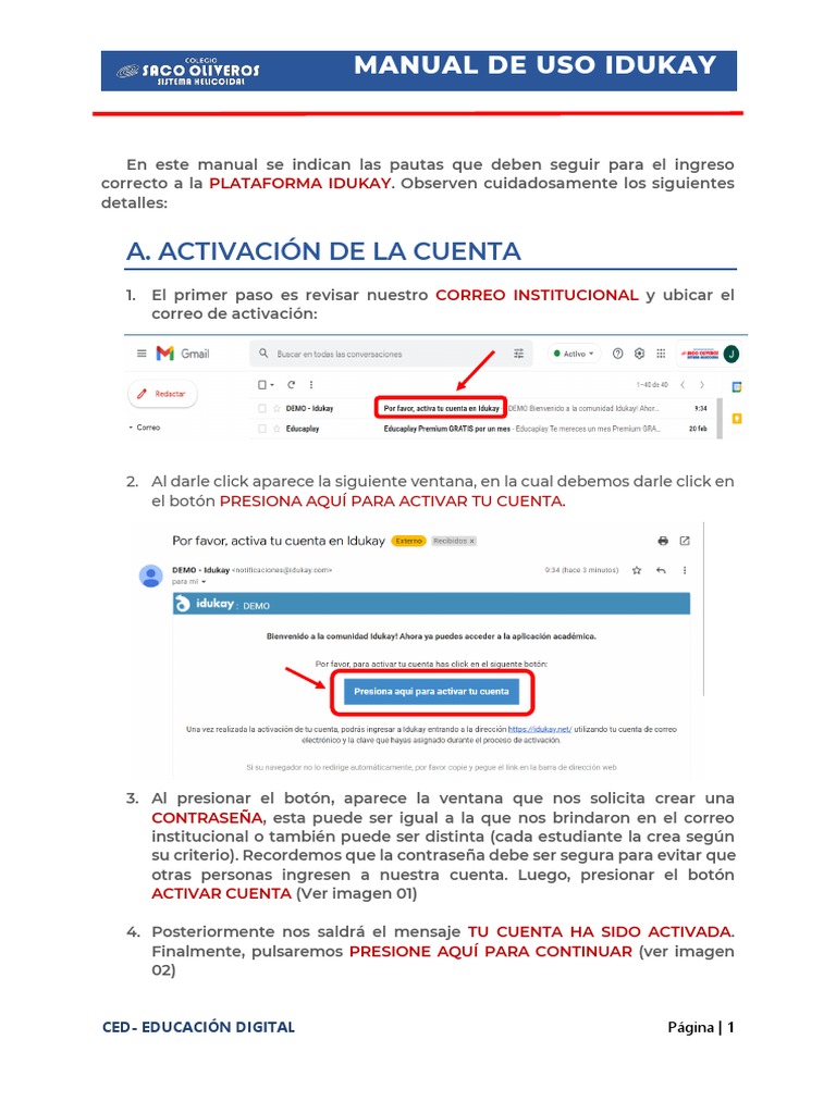 Manual Idukay 2022 | PDF