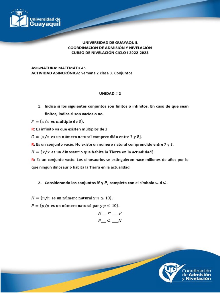 Tarea - U2 - Clase 7 - S2 | PDF