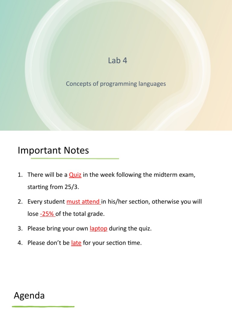 Lab 4 Pdf Anonymous Function Computer Programming