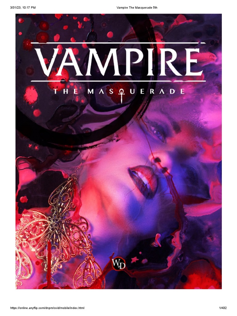 Vampire The Masquerade 5th | Download Free PDF | Vampires