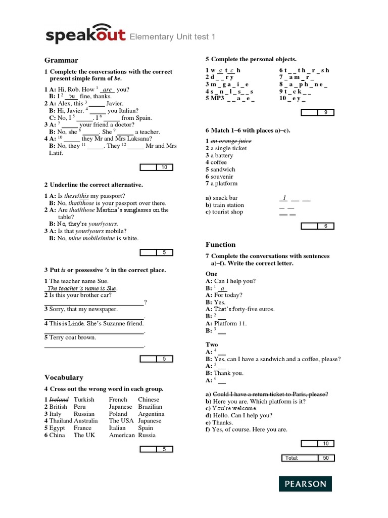 02 Unit Test 1 Pdf Linguistics Human Communication