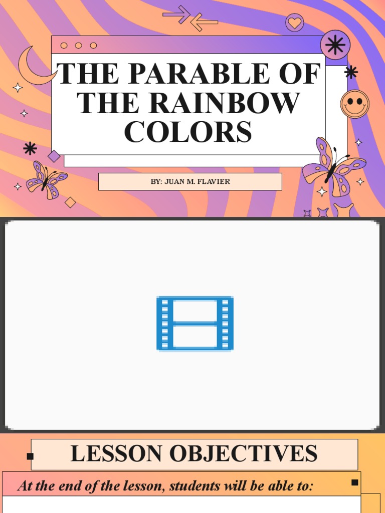 The Parable of The Rainbow Colors | PDF | Human Communication | Cognition