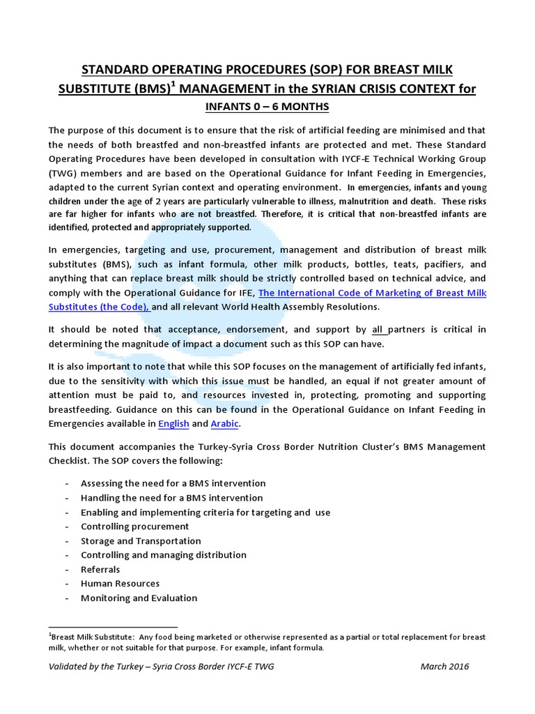 Bms Management Sop Final Eng | PDF