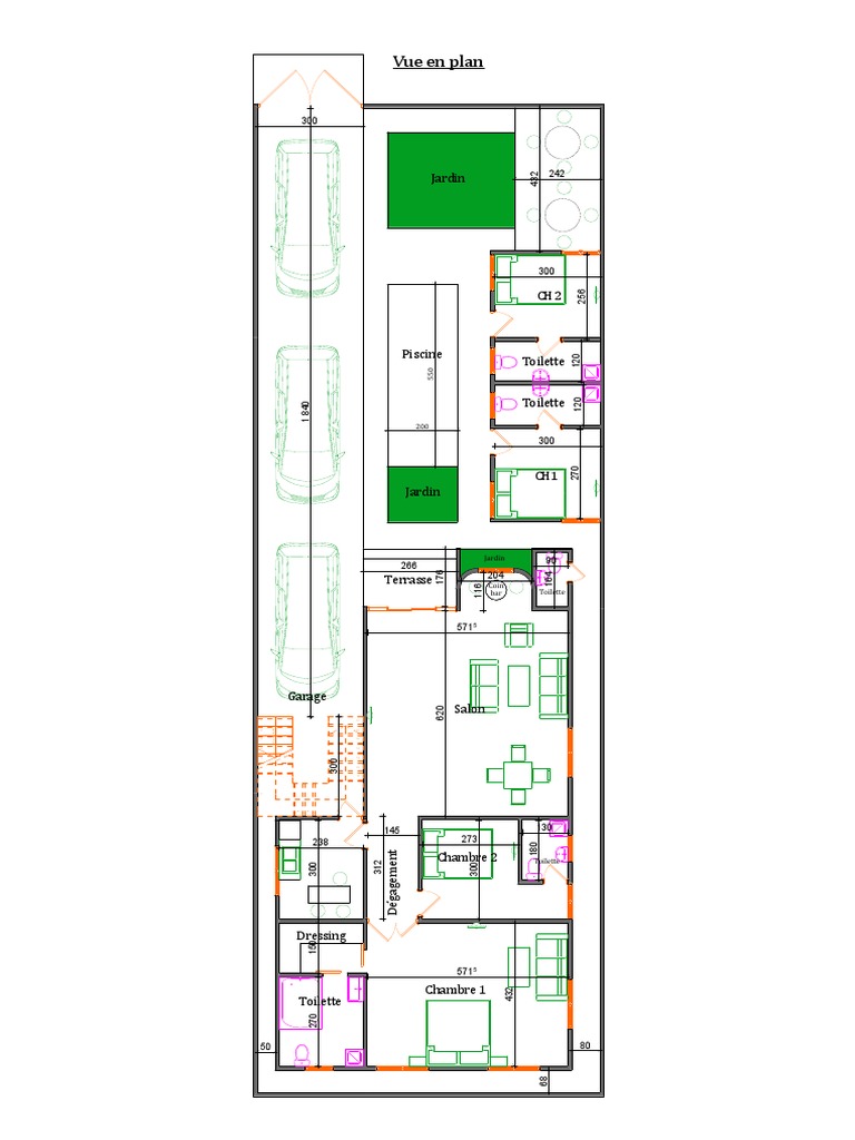 Vue en Plan Du RDC | PDF