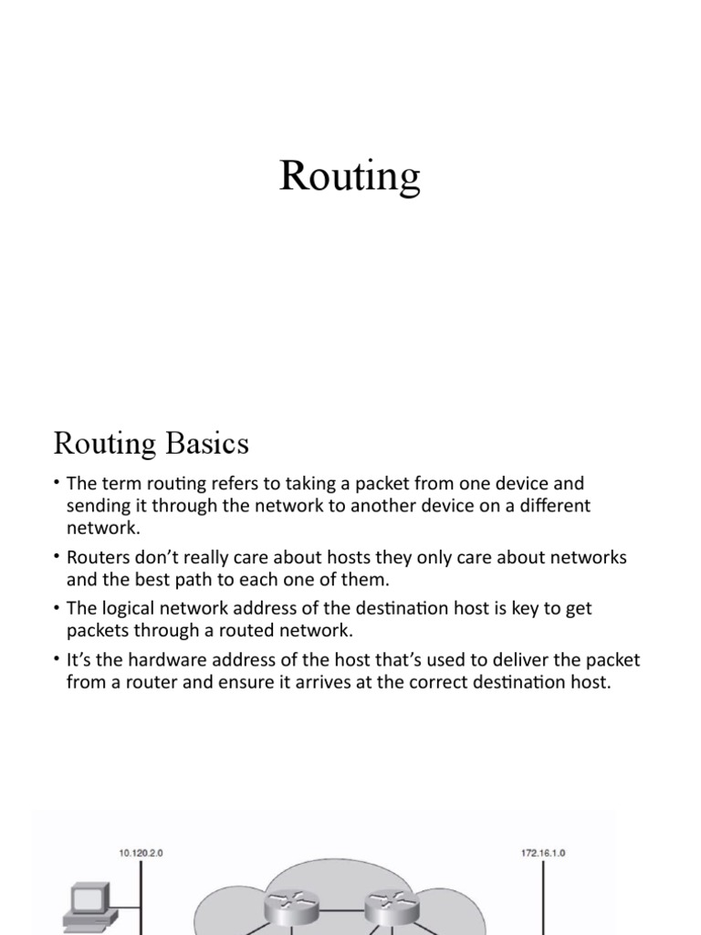 1 Routing Pdf Router Computing Routing 5774