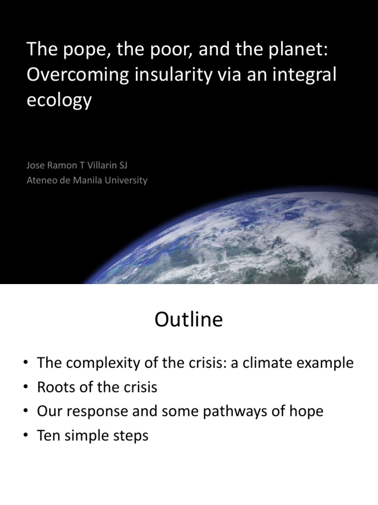 Climate Crisis: Integral Ecology Solutions | PDF | Earth Sciences ...