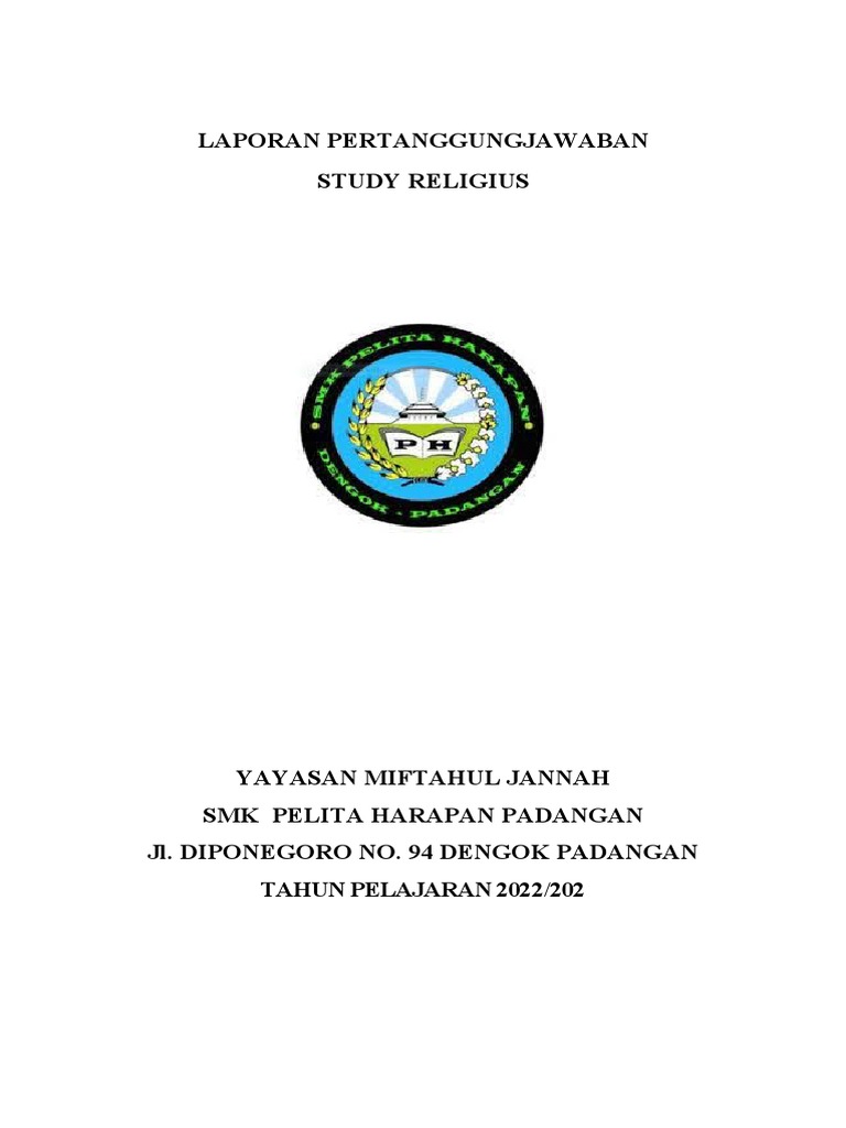 LPJ Study Religius 2022 - 064200 | PDF