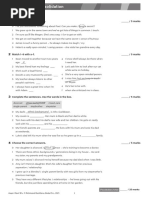Achievers B1 Vocabulary Worksheet Consolidation Unit 2 | PDF | Clothing ...