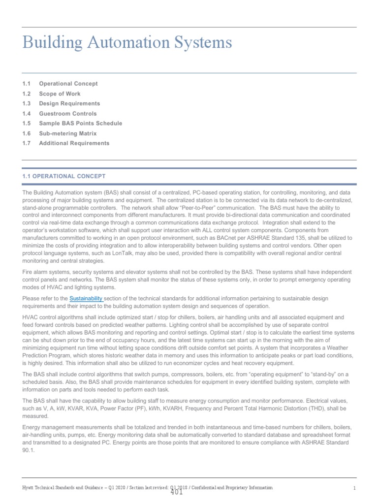 Building Automation Systems | PDF | Building Automation | Water Heating