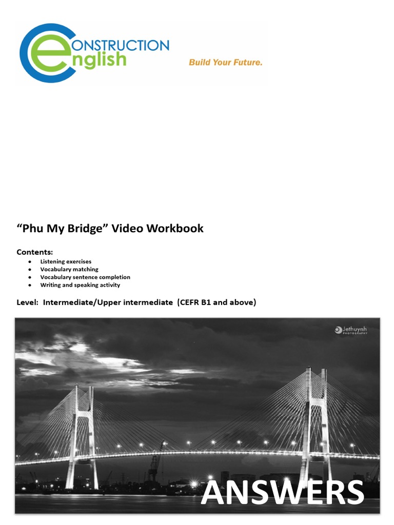 CS1 - Construction Evideo Workbook - ANSWERS | PDF