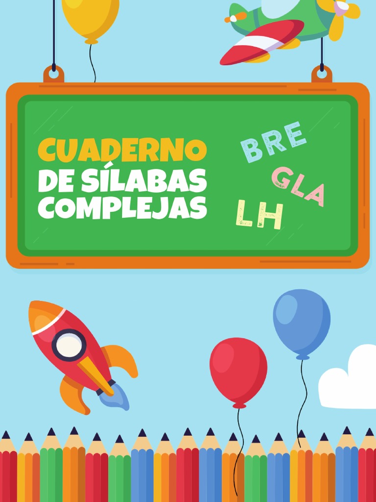 01 - Cuaderno de Sílabas Complejas | PDF