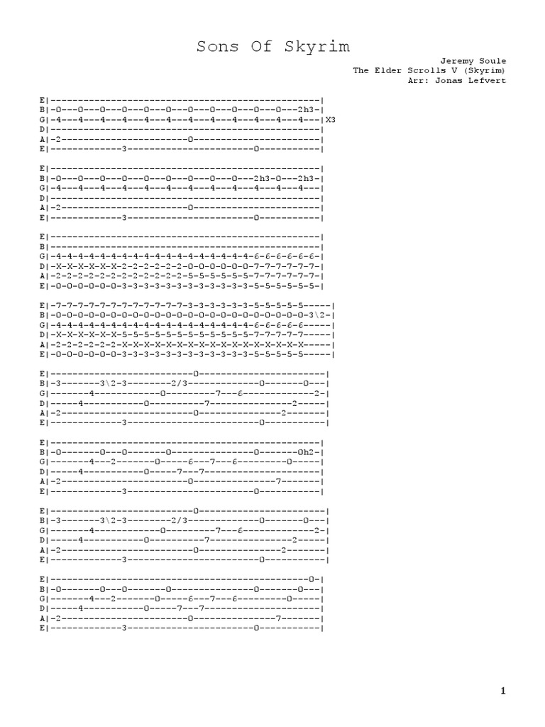 Skyrim | PDF