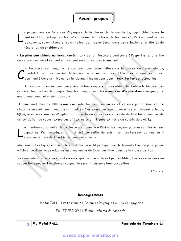 Fascicule tl2 | Download Free PDF | Centrale électrique | Générateur ...