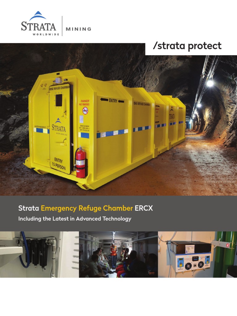 Strata Emergency Refuge Chamber ERCX | PDF | Equipment | Manufactured Goods