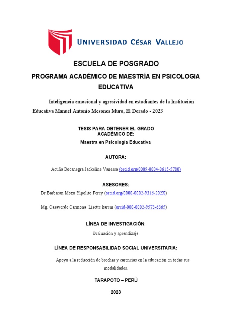 INFORME-VANESSA ACUÑA | PDF