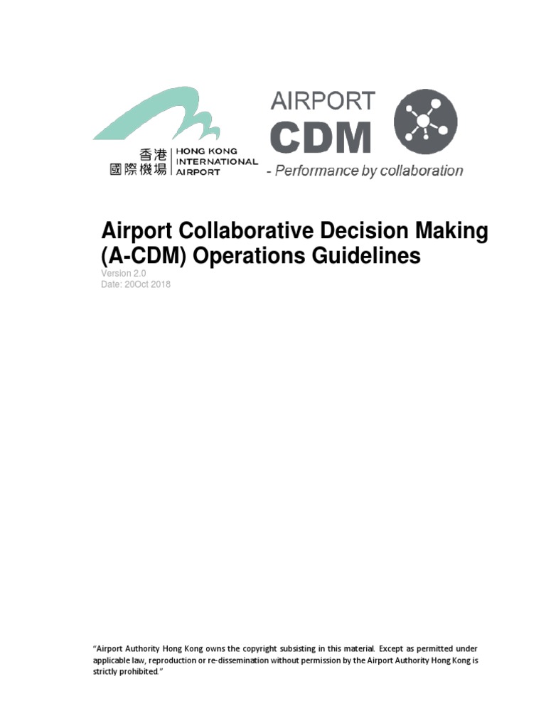 Hong Kong - Acdm | PDF | Air Traffic Control | Airport