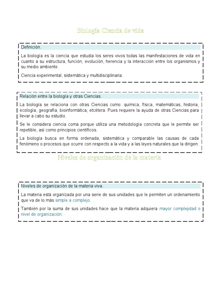 Biología Ciencia de Vida | PDF | Biología Celular) | Organismos