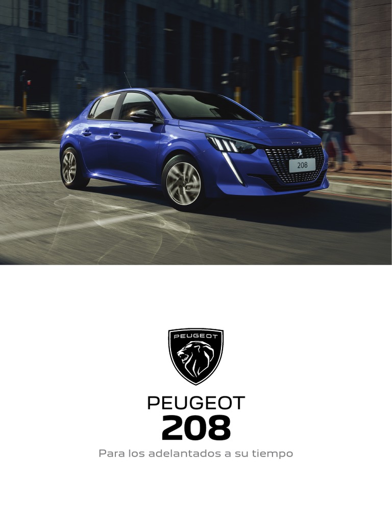 208 Ficha Tecnica 208 Am24 | PDF | Airbag | Estilos de carrocería