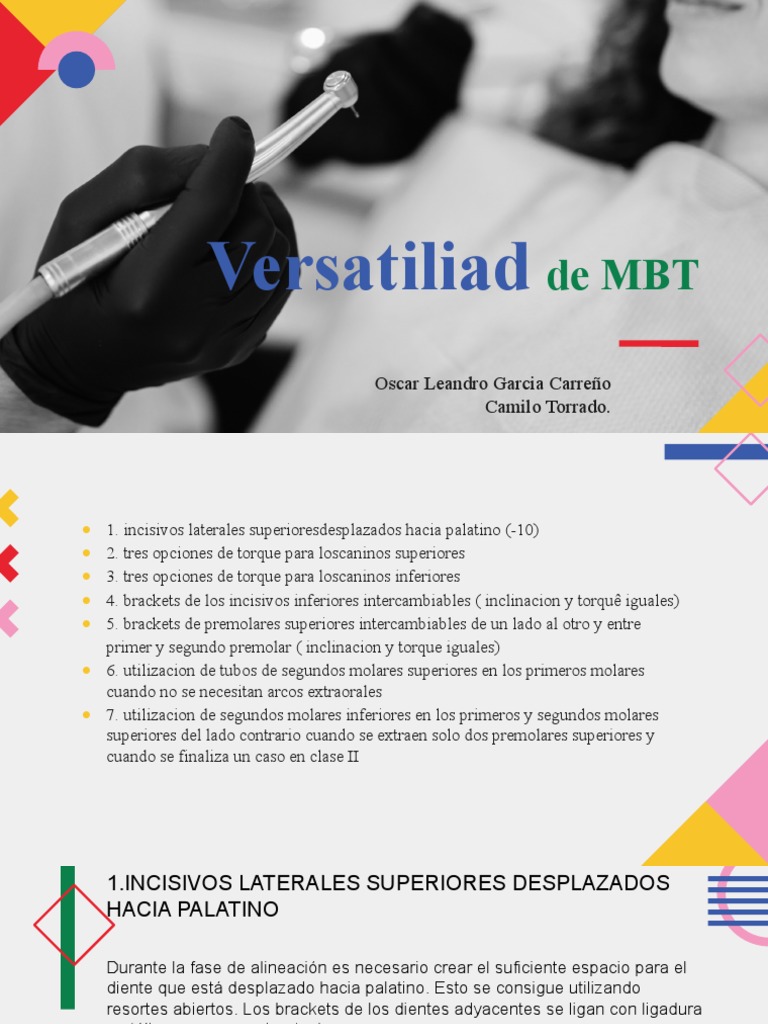 Versatilidad de MBT Oscar Garcia-Camilo Torrado. | PDF | Anatomia ...
