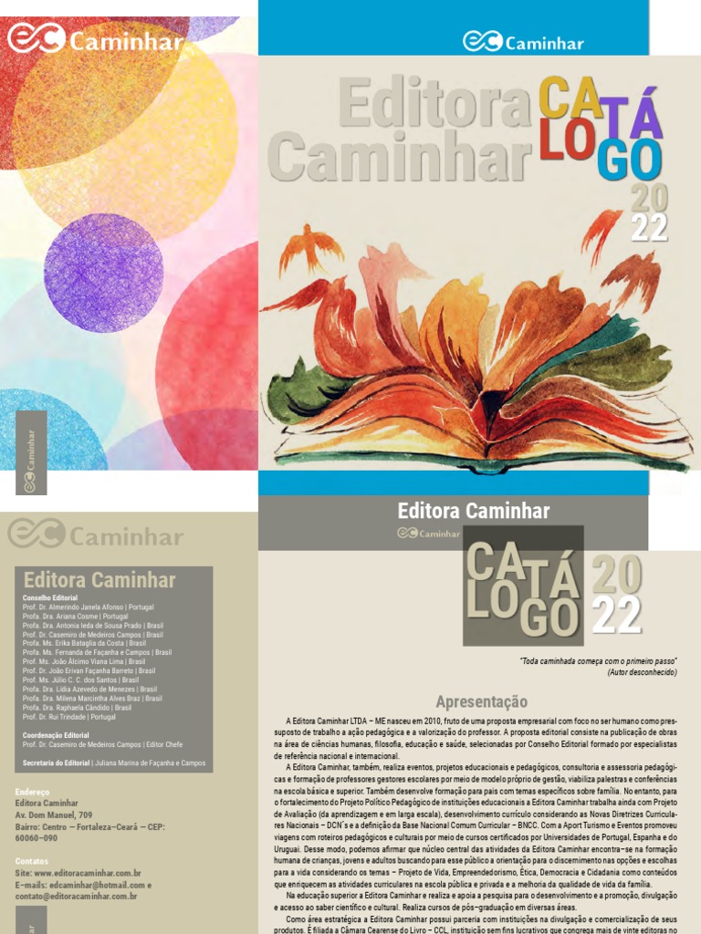 Catalogo Editora Caminhar Oficial 2022 | PDF