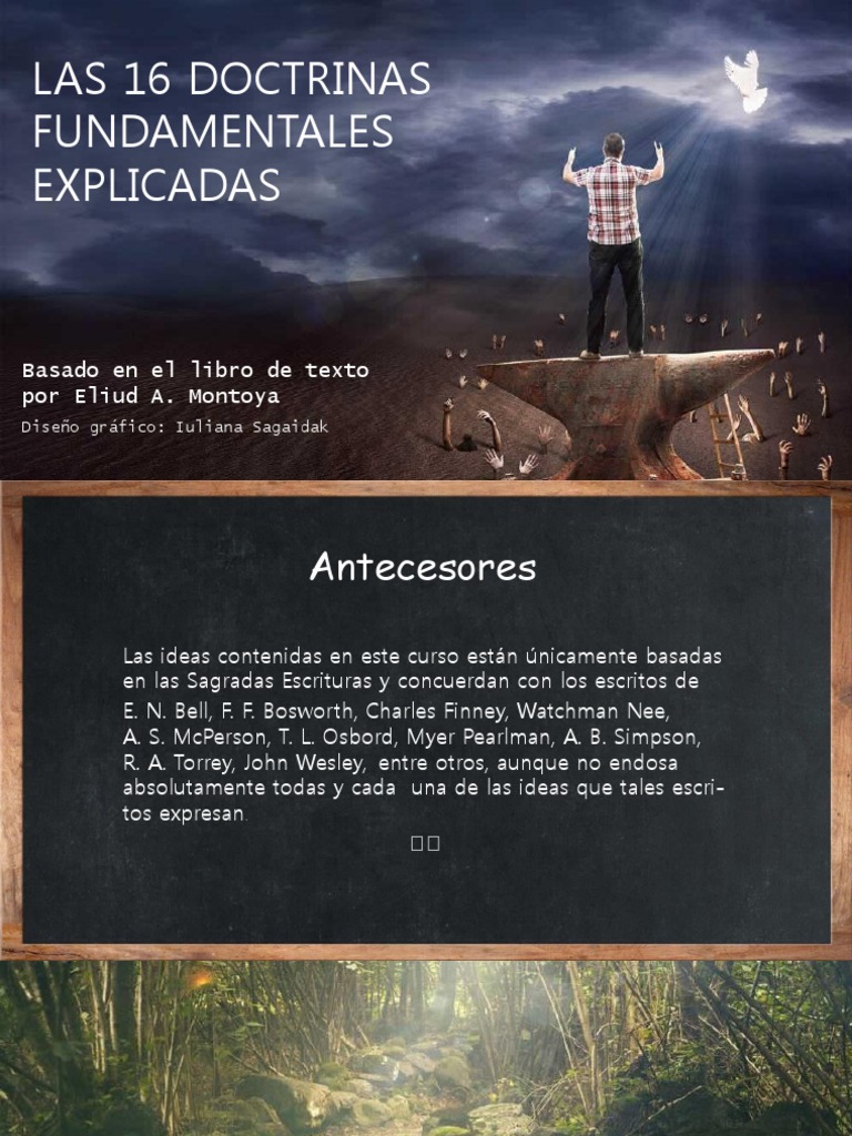 Las 16 Doctrinas Fundamentales Explicadas: Basado en El Libro de Texto Por Eliud A. Montoya ...