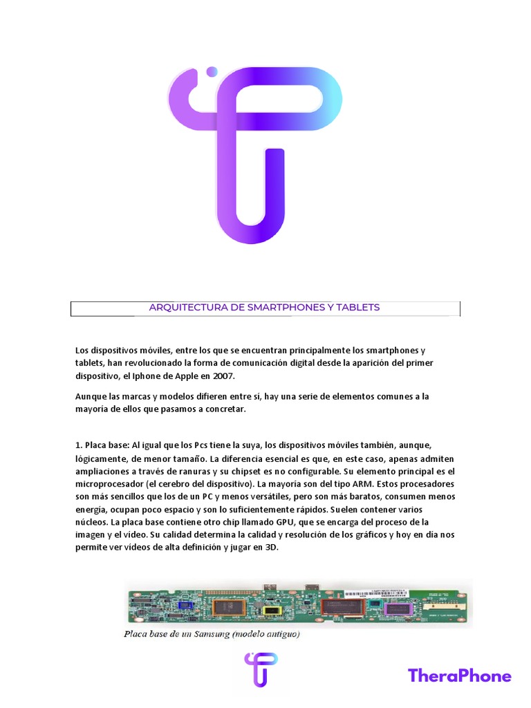 Arquitectura de Smartphones y Tablets PDF | PDF