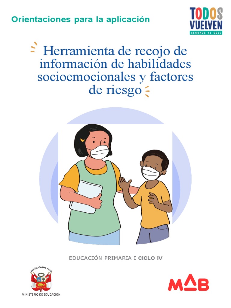 Herramienta de Recojo de Información de Habilidades Socioemocionales y ...