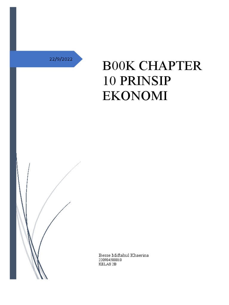 10 Prinsip Ekonomi Book Chapter | PDF