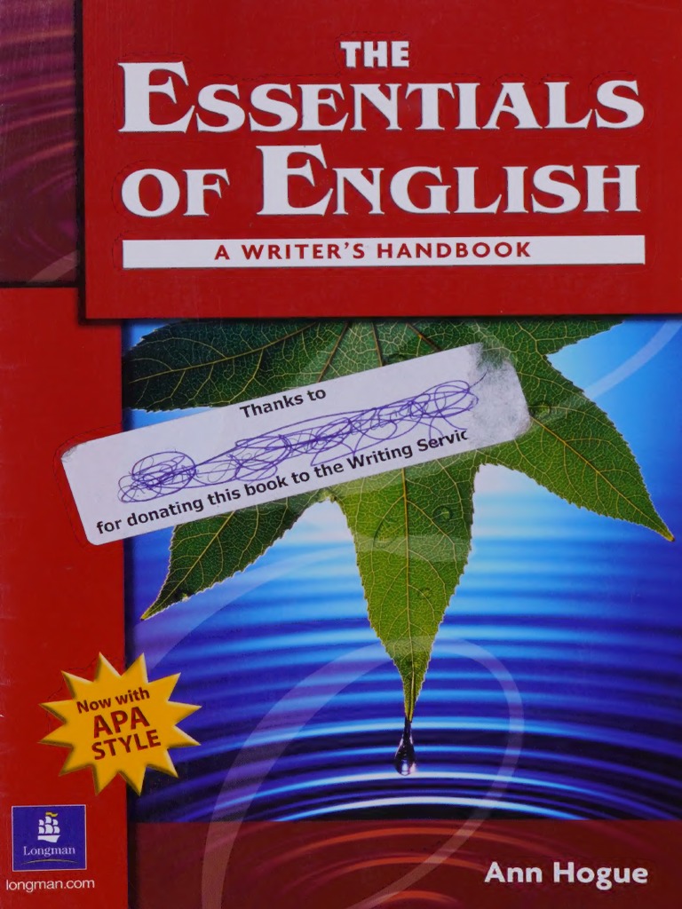 The Essentials of English A Writers Handbook | PDF