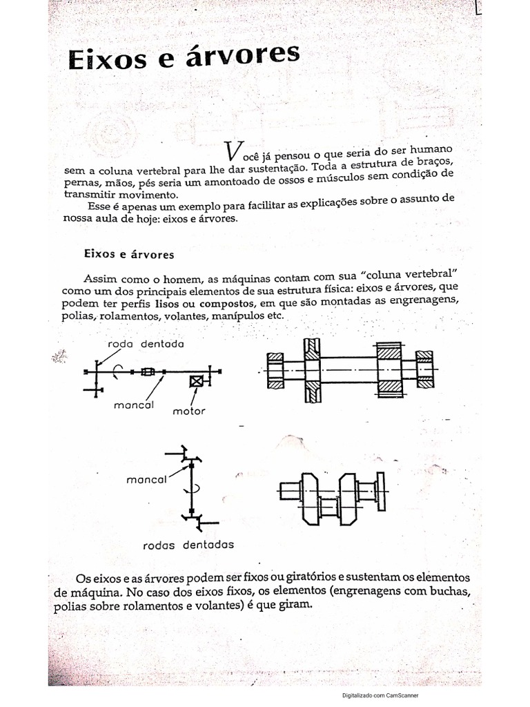 Eixos e Árvores | PDF