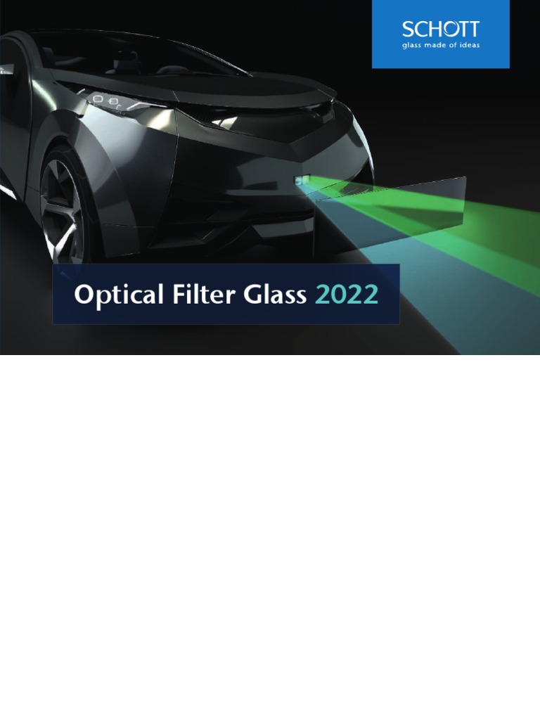 Schott Optical 1 | PDF | Optical Filter | Glasses