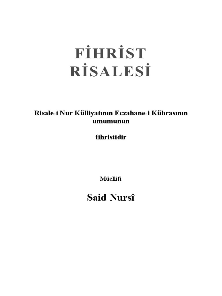 Fihrist | PDF