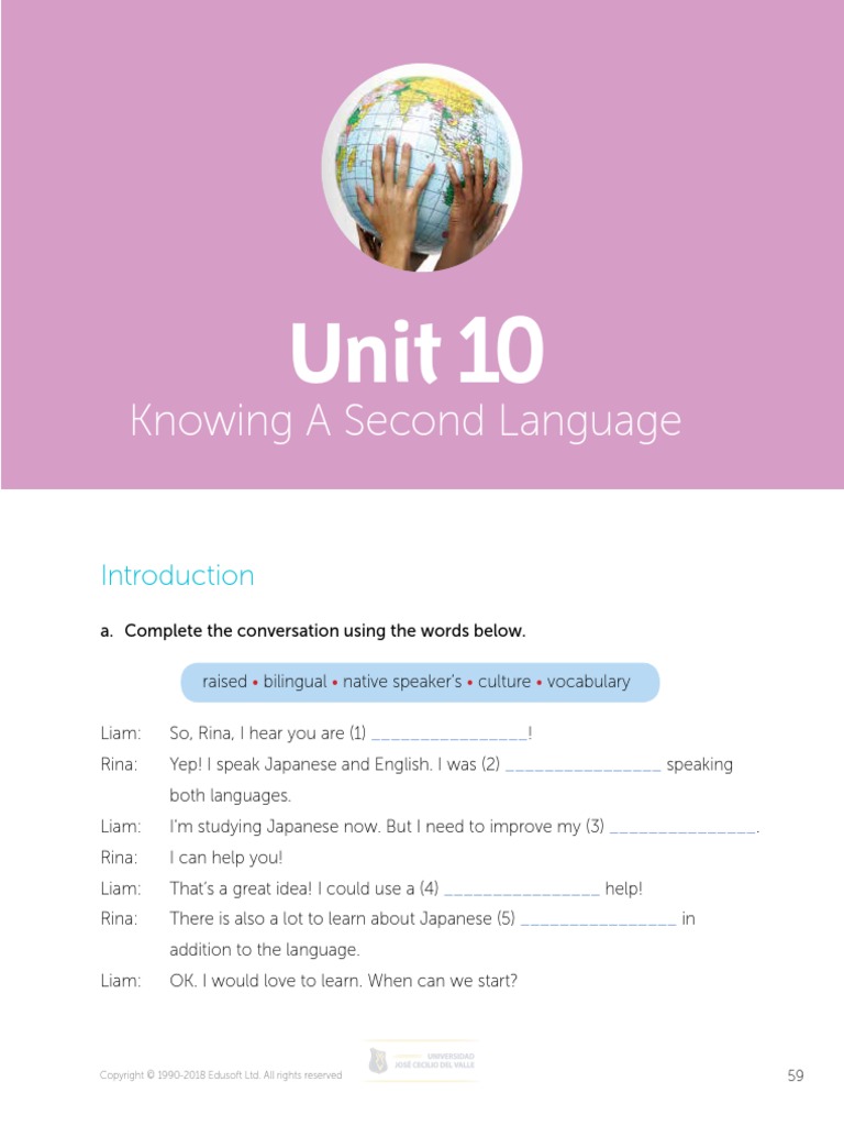 Documento-10-Basic 3 Workbook Units 10 | PDF | Multilingualism ...