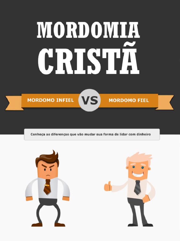 Mordomia Crista Mordomo Infiel X Mordomo Fiel | PDF