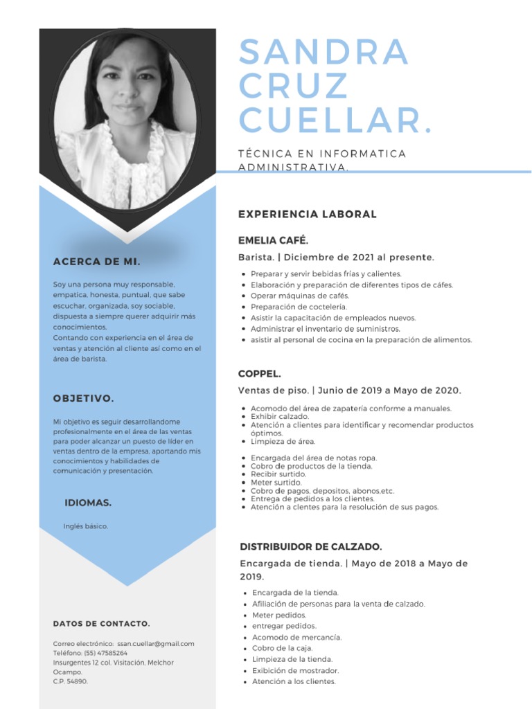 Cruz Sandra Curriculum | PDF