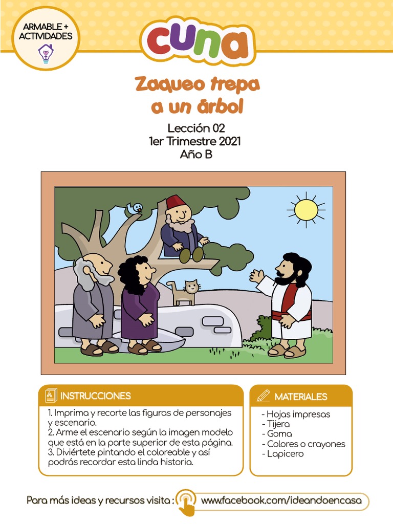 ACTIVIDADES L2 CUNA AÑO B 1ER TRIMESTRE _ IDEANDO EN CASA | PDF