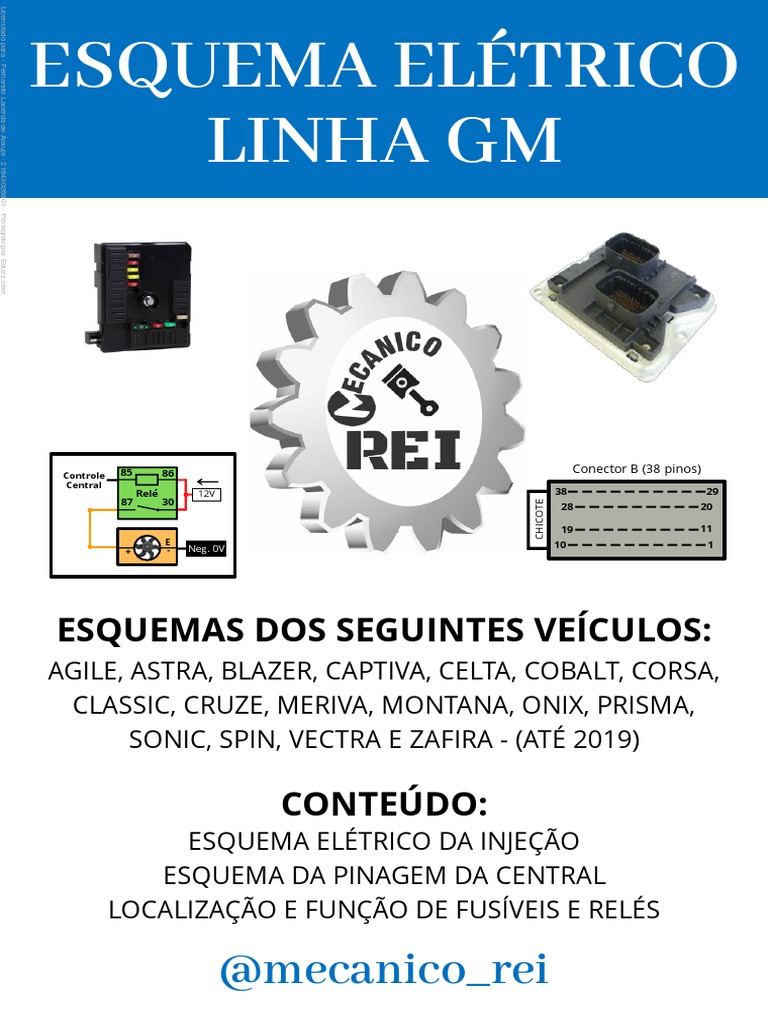 Apostila e Diagrama Linha Chevrolet | PDF