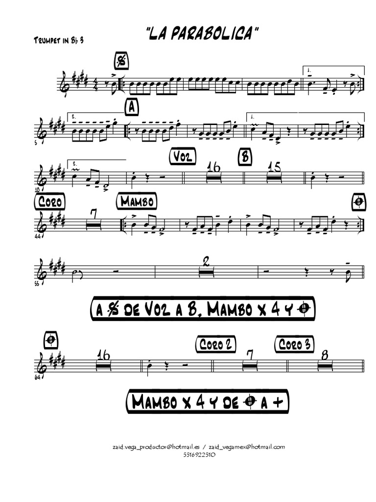 La Parabolica - Trumpet in BB 3.mus | PDF