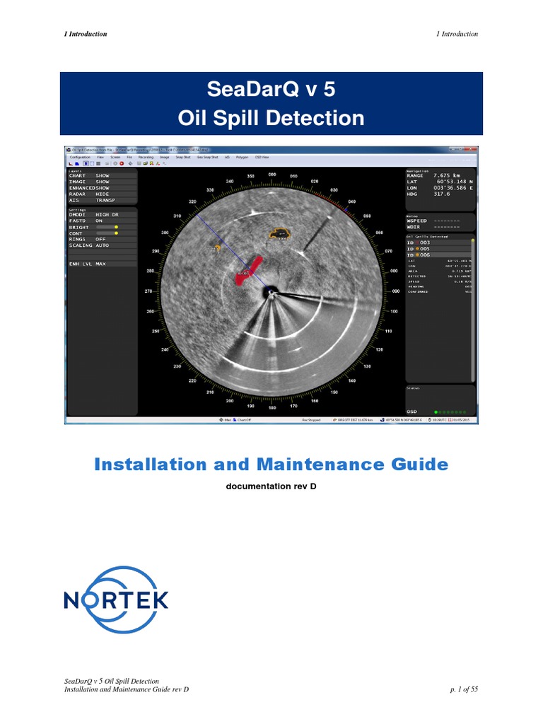 SeaDarQ V 5 Installation and Maintenance Guide (Doc Rev D) | PDF | Radar | Personal Computers