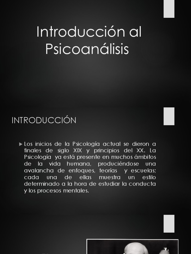 05 Introducción Al Psicoanálisis Freudiano | PDF | Psicoanálisis | Mente inconsciente