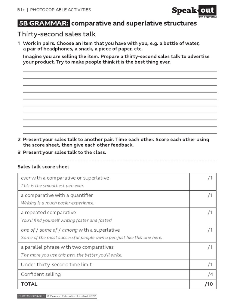 So3 b1p PC 5b Grammar | PDF