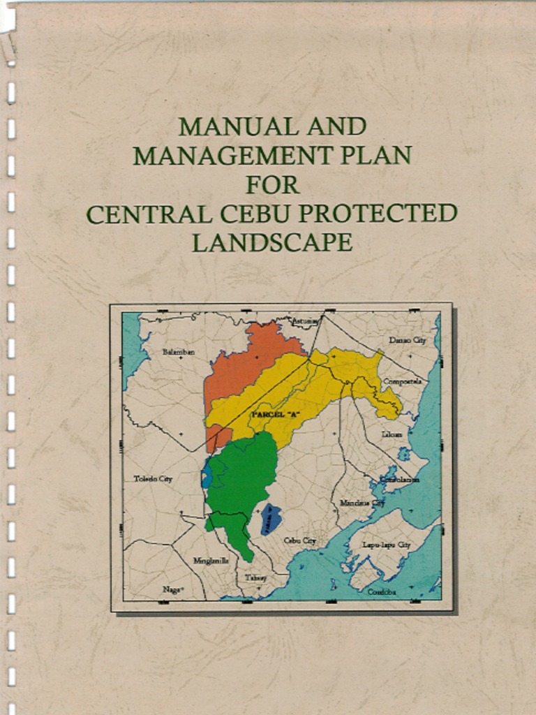 Manual and Management Plan For Central Cebu Protected Landscape | PDF