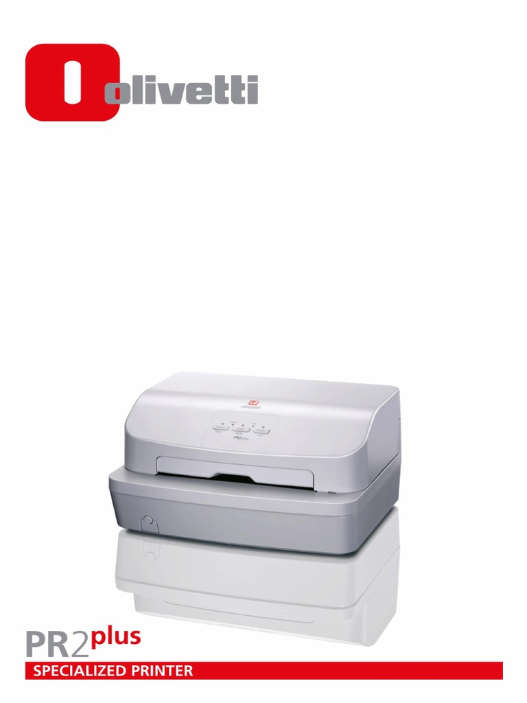 Catalogue Olivetti Pr2 Plus | PDF