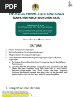 Permohonan Persetujuan RKL-RPL | PDF | Bisnis