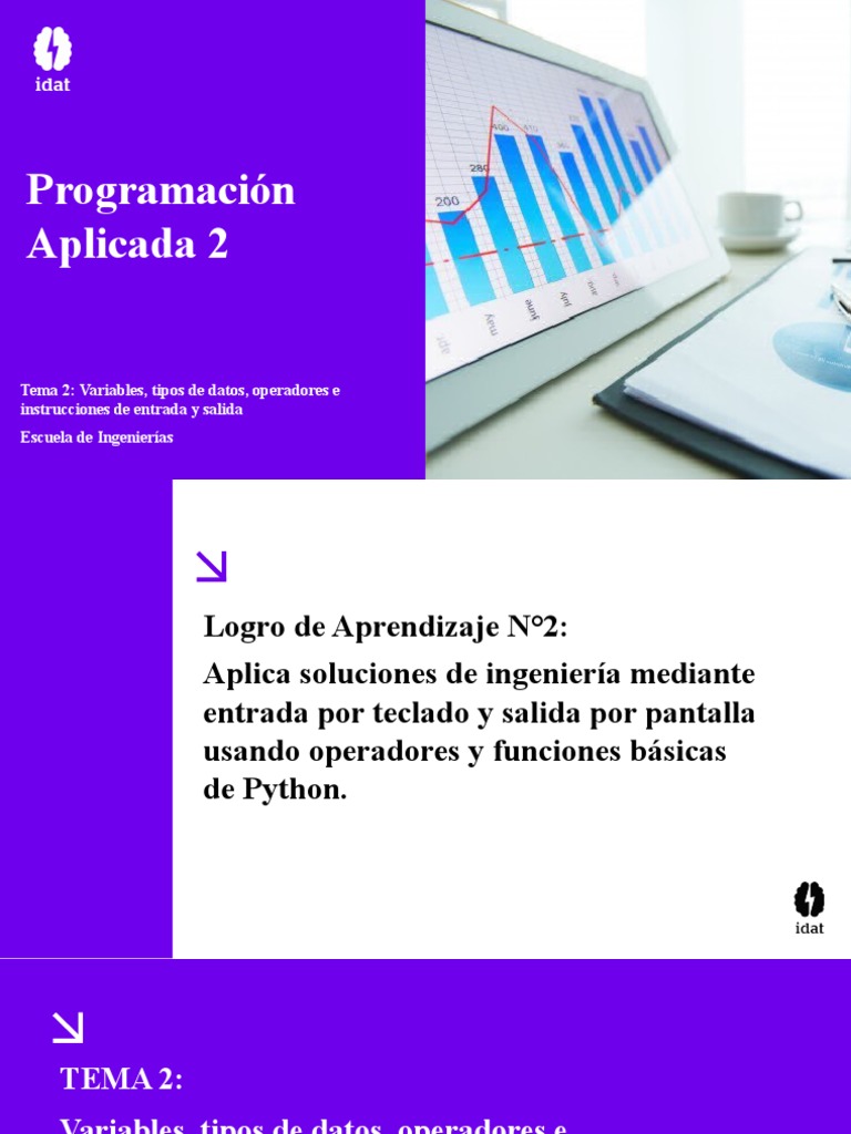 Variables y Operadores en Python | PDF | Tipo de datos | Programación de computadoras