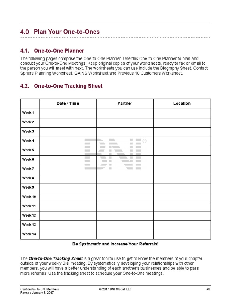 1-2-1 Planner 2 | PDF | Knowledge | Experience