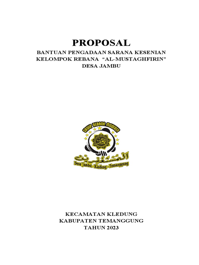 Proposal Hibah 2025 Al Mustqfirin | PDF
